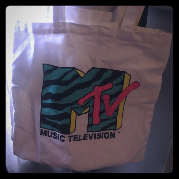MTV | Bags | Nwt Mtv Canvas Tote Bag | Poshmark